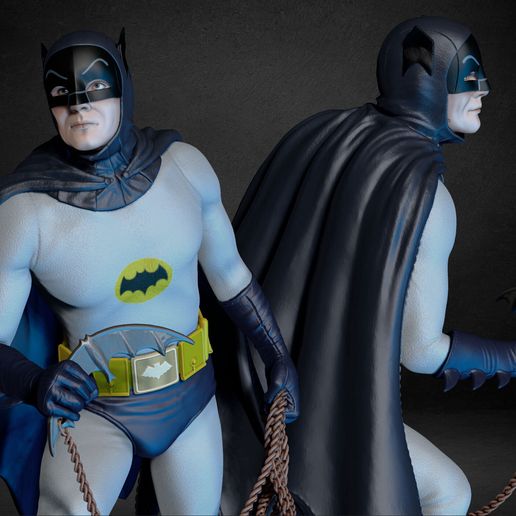 🗿 Batman 70s・ STL File for 3D printing・Cults