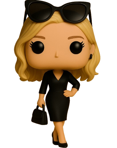 👧 Personalized funko pop girl・ STL File for 3D printing・Cults