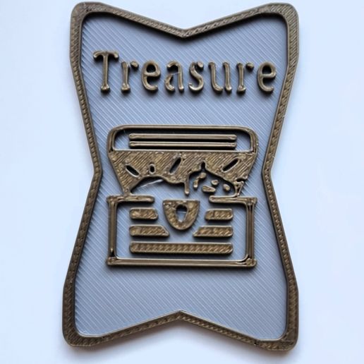 STL file Treasure Token 🪄 ・3D printer design to download・Cults