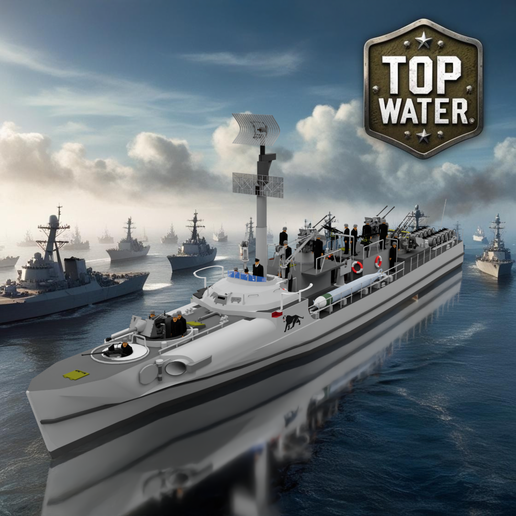 🛥️ FAST ATTACK TORPEDO BOAT SCHNELLBOOT・ 3D File for 3D printing・Cults