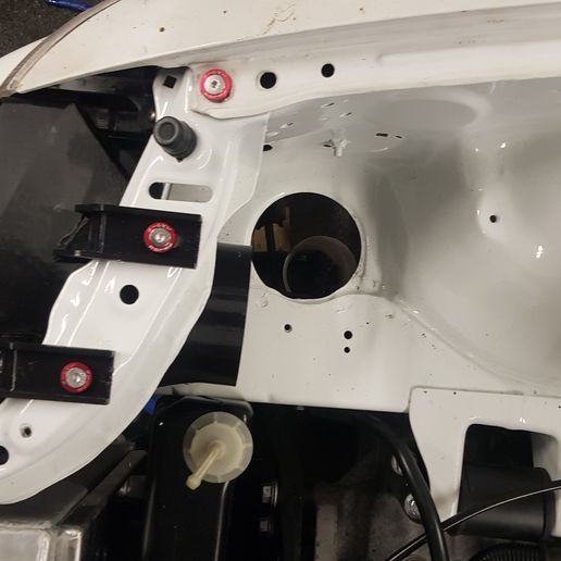 🏎️ H*nda EG 92-95 Civic Hatch headlight intake duct and vortex intake ...