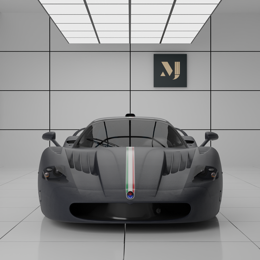 3D file Maserati MC12 🚗 ・3D printer design to download・Cults