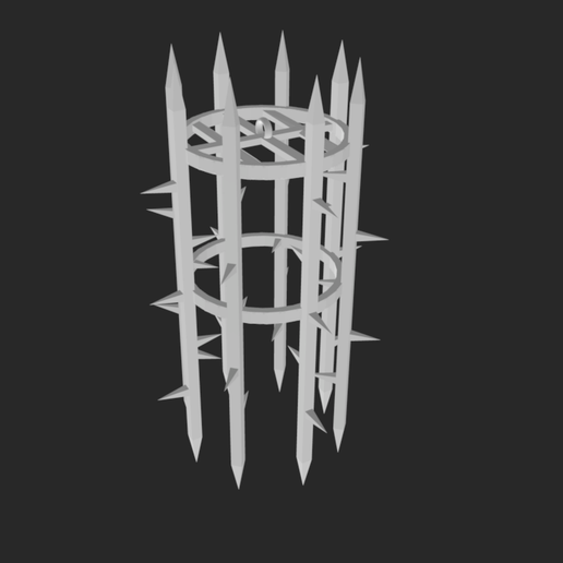 🎲 Dark Fortress Cage・ 3D File for 3D printing・Cults