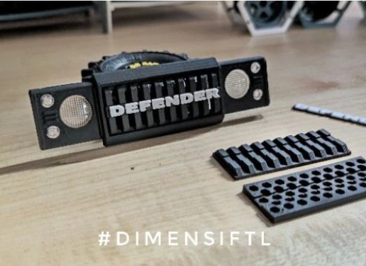 STL file MN90 MN99 D90 FRONT GRILL ⚽ ・Design to download and 3D print・Cults