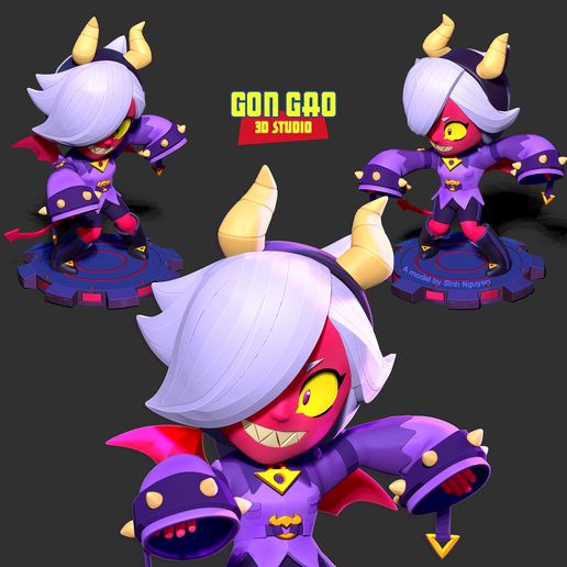Archivo 3D Colette - Brawl Stars 🌃 ・Objeto imprimible en 3D para ...