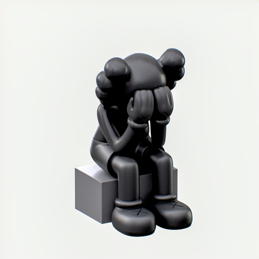😭 Kaws crying Bearbrick Companion Best Quality Best Quality Separated ...