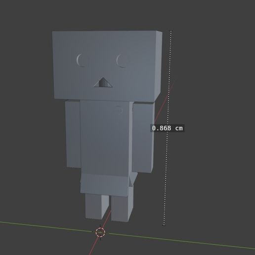 🧸 1/144 Danbo・Free 3D File for 3D printing・Cults