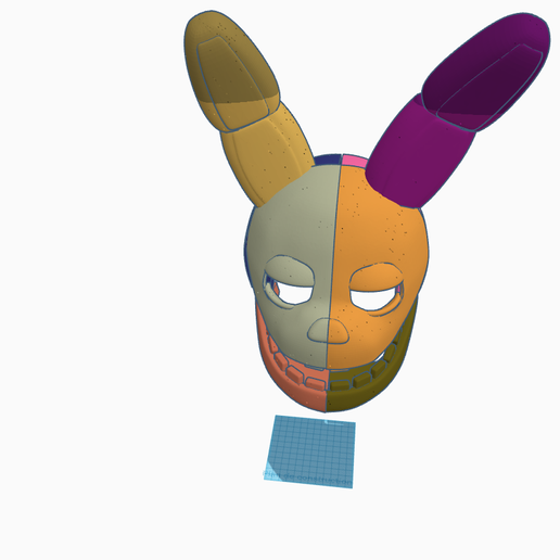 STL file spring bonnie 🤖 ・Template to download and 3D print・Cults