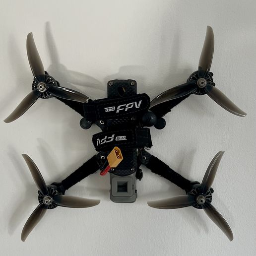 STL file FPV wall mount 🛸 ・Model to download and 3D print・Cults