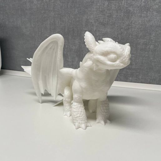 🚆 Toothless -Sitting Pose - How to Train Your Dragon - Classic ...