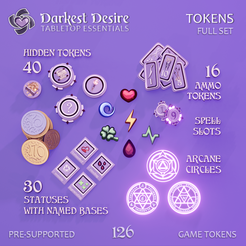 Download 8 3D models from Tokens listed by darkest_desire • 3D printer files collection ...