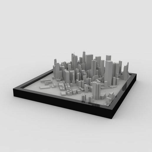 📁 3D MANHATTAN | DIGITAL FILES | 3D STL FILE | NYC 3D MAP | 3D CITY ART ...