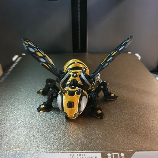 3D print Flexi Factory Cyber Bee • made with Bambu P1P・Cults