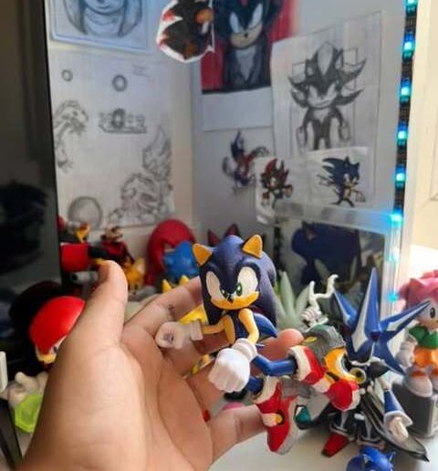 🧸 4 Inch Jakks Pacific Sonic Adventure 2 Custom / Sonic Custom・Free STL ...