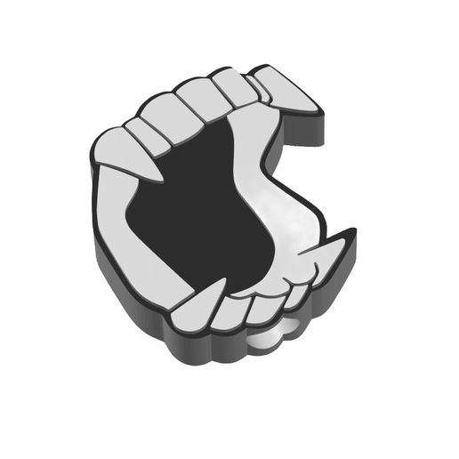 🧛 Fake Vampire Fangs Straw Topper 2 sizes 3MF File included・ 3D File ...