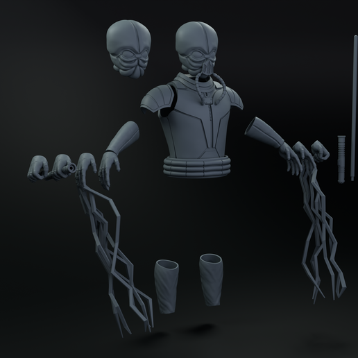 Darth Tenebrous Kit 1/12・ 3D File for 3D printing・Cults