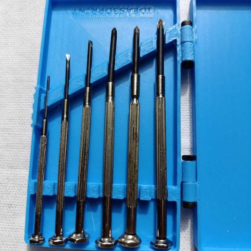 🪛 Precision screwdriver box・ STL File for 3D printing・Cults