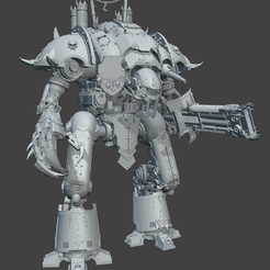 3D printable Deathly Knight Big Mech・Cults