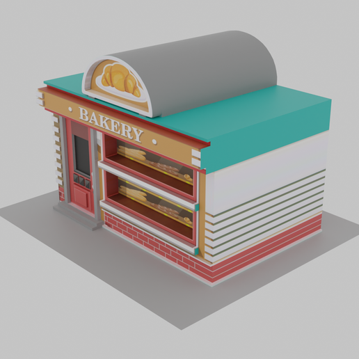 STL file Bakery Shop 🥖 ・3D printer design to download・Cults