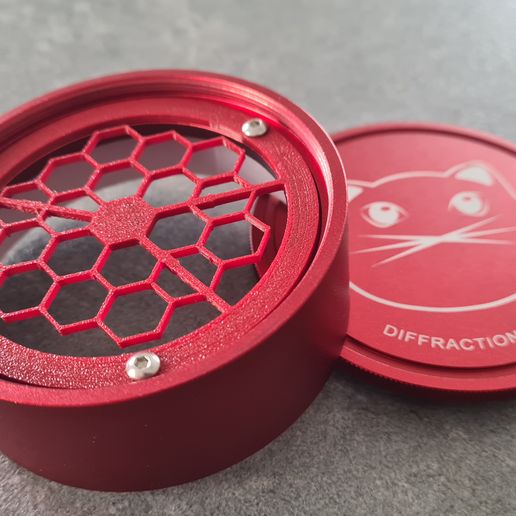 STL file JWST diffraction mask for Redcat 71 🔭 ・3D printer model to ...