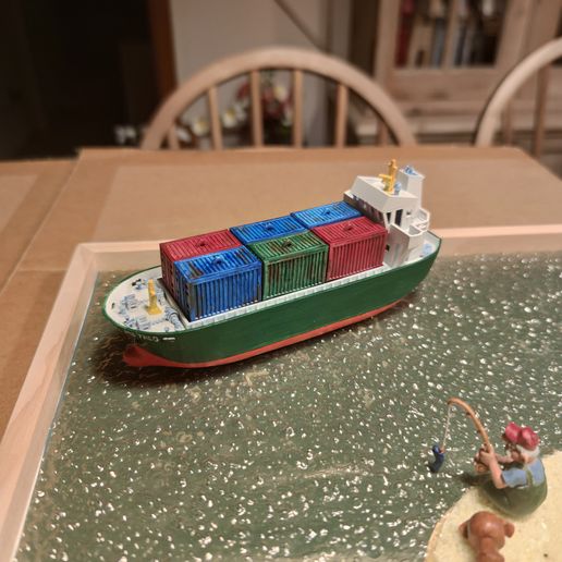🚢 COS - the Container Ship・3D Print・Cults
