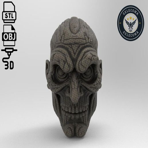 🎨 Mutant Mask 3D Print Model・Archivo 3D para Impresión 3D・Cults