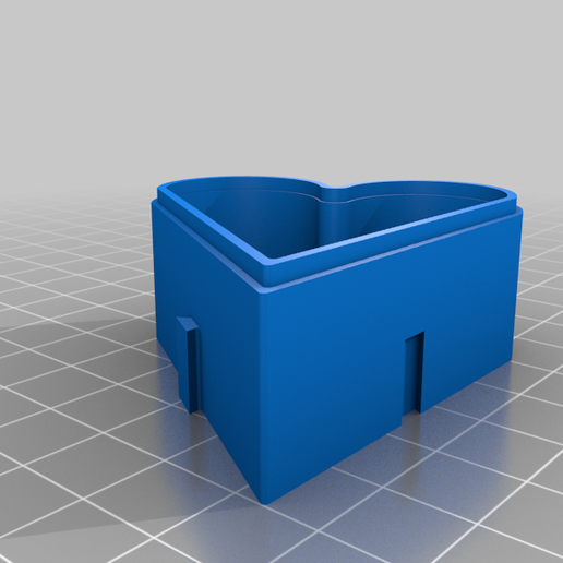 Free 3D file Herz-Dose 6er / Heartbox six pack / Blatt / Leaf 📦 ・3D printable object to download ...