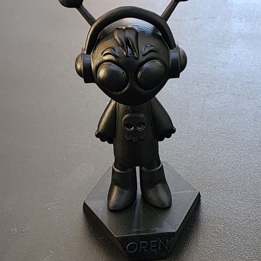 3D printable Orange Oren STL file Sprunki Incredibox STL 3D Character ...
