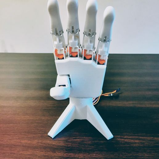 ⬅️ Functional Left Hand Robot Posthesis V2 - Functional Left Hand Robot ...