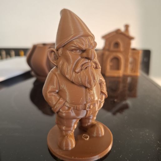 🪞 Grumpy Garden Gnome・3D Print with the Creaklity K1 C 3D printer・Cults