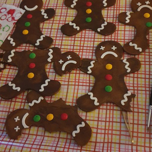 3D print Dead gingerbread man • made with Ender 3 pro・Cults