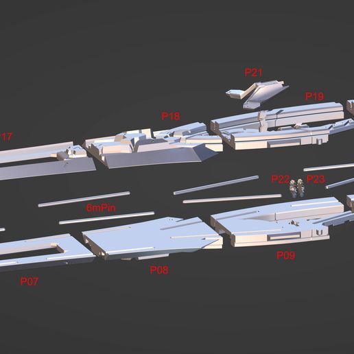 Archivo 3D Stellar Blade - Espada de EVE 1:1 PARA COSPLAY 🧸 ・Plan ...