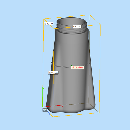 🍹 Cirkul Flask・Free STL File for ・Cults