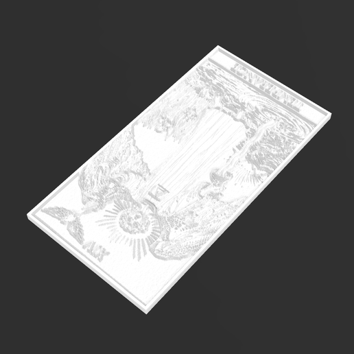 🪄 Tarot Temperance・ STL File for 3D printing・Cults