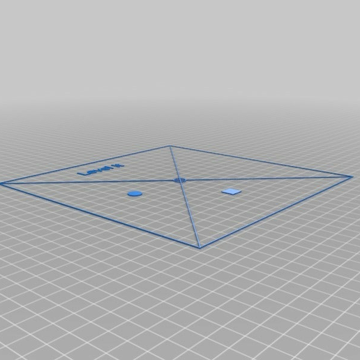Free STL file Levelling Test 🔧 ・3D printing design to download・Cults