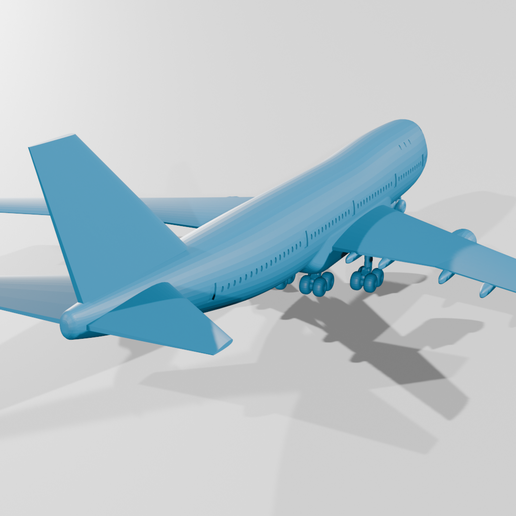 🛩️ Boeing 747, Боинг 747, 1:400・Free STL File for 3D printing・Cults