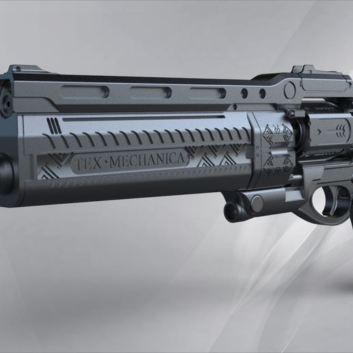 Destiny 2 - The Last word exotic hand cannon・ 3D File for 3D printing ...