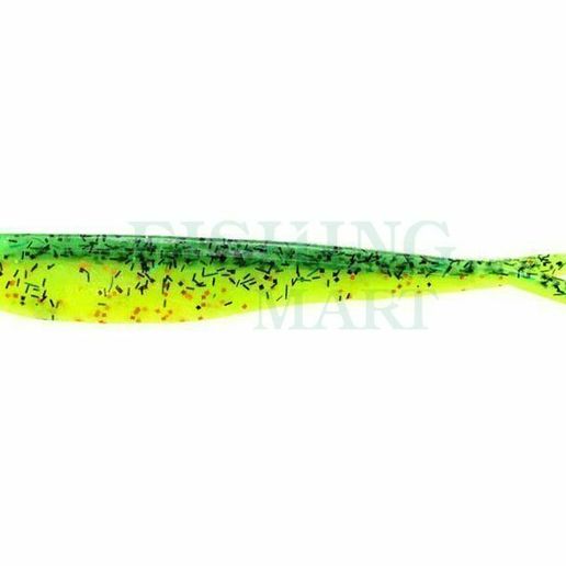 STL file Lunker City Fin-S Fish fluke mold 50mm 2 colors lure without ...