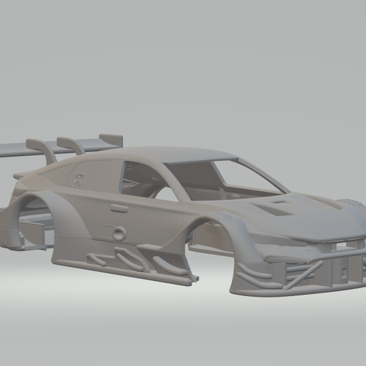 🏎️ civic race car・ STL File for 3D printing・Cults