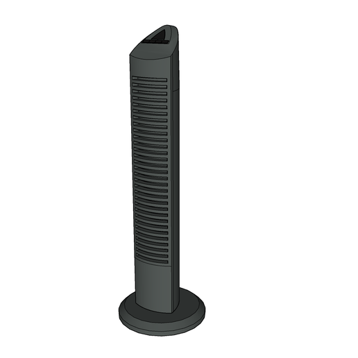 STL file tower fan HOUSE HOME 🏠 (OBJ)・3D printer model to download・Cults