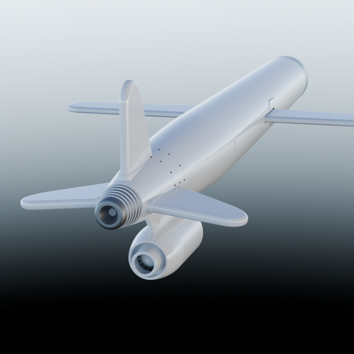 🪖 KH55 - Cruise Missile - Print Model・ STL File for 3D printing・Cults