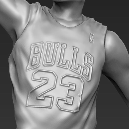 🇯🇴 Michael Jordan figurine for full color 3D printing・ 3D File for 3D ...