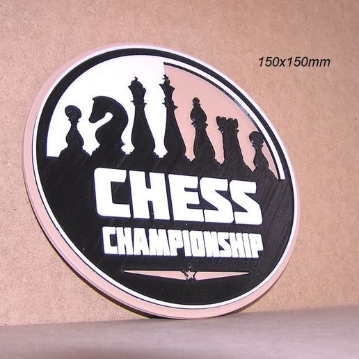 chess logo 3d