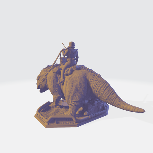 ⭐ Star Wars - Sand Trooper in Dewback Sculpture・ 3MF File for 3D ...