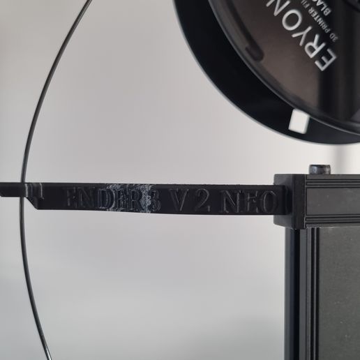 🪢 Ender 3 v2 neo filament guide arm・Archivo STL Gratis para ・Cults
