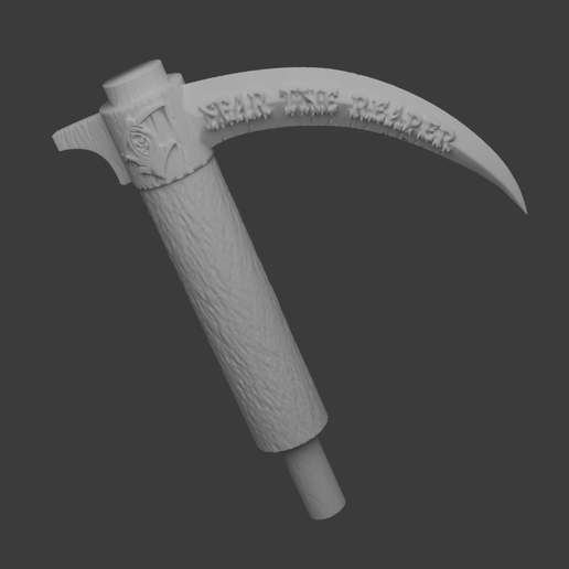 STL file Samurai Scythe Gear Shift 🗡️ ・Model to download and 3D print・Cults