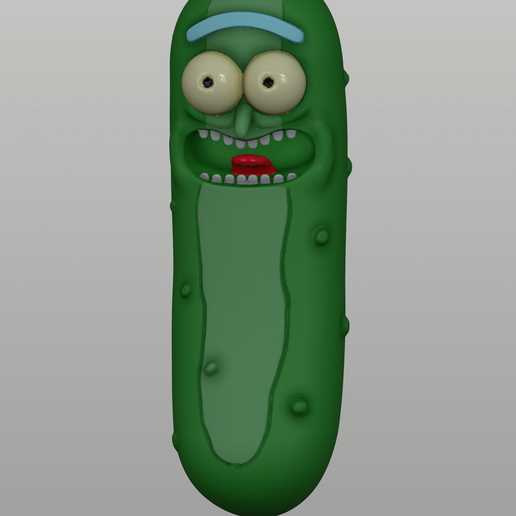 👾 Rick and Morty - Pickle Rick・Free STL File for 3D printing・Cults