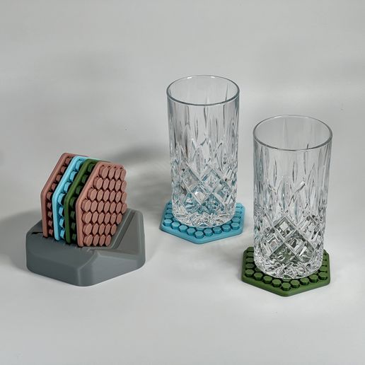 Archivo 3D gratis Fidget Glasscoaster Satisfying Wobble Set 👌 ・Plan ...