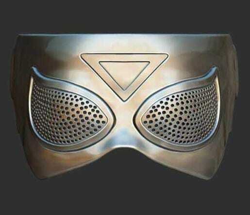 STL file inspired by jesica drew -face-shell & mask for Cosplay (spider ...