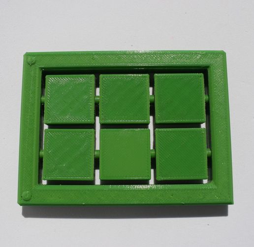 🧑‍🏫 Braille cell - letter learning kit・Free STL File for ・Cults